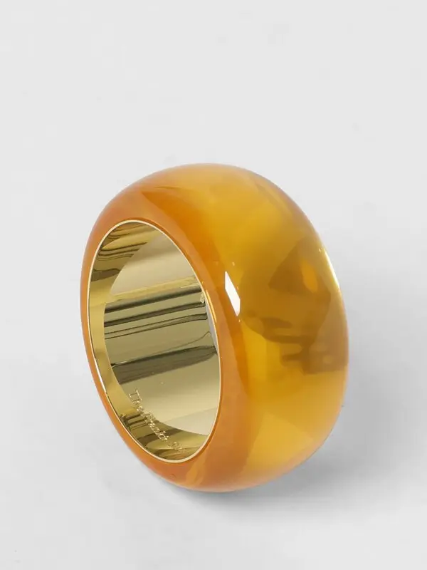 THE FRANKIE SHOP Brass And Resin Bangle Bracelet