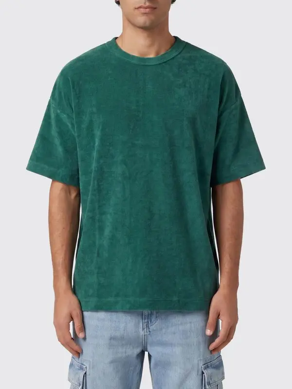 Howlin' Relaxed Fit Crew Neck T-shirt In Cotton-blend Jersey - Green