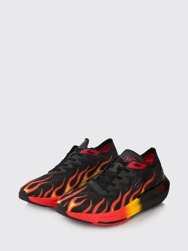 PLEIN SPORT Atomic Speed Crochet Knit Sneakers - Black
