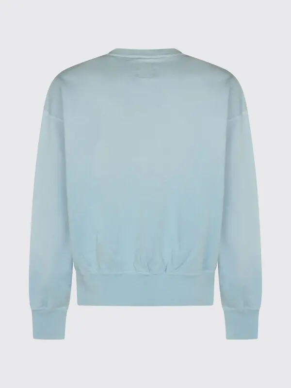 Maison Kitsuné Crewneck Cotton Sweatshirt With Contrast Logo