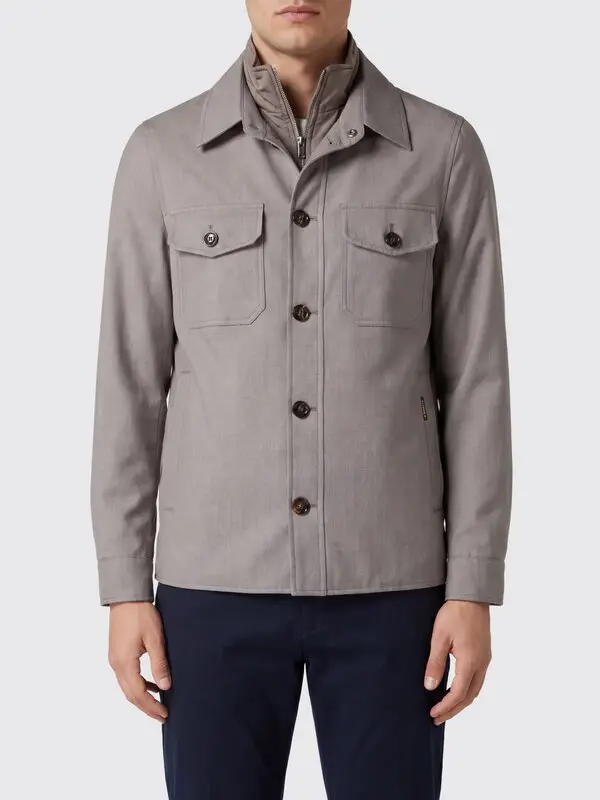 MOORER Jacket - Sand