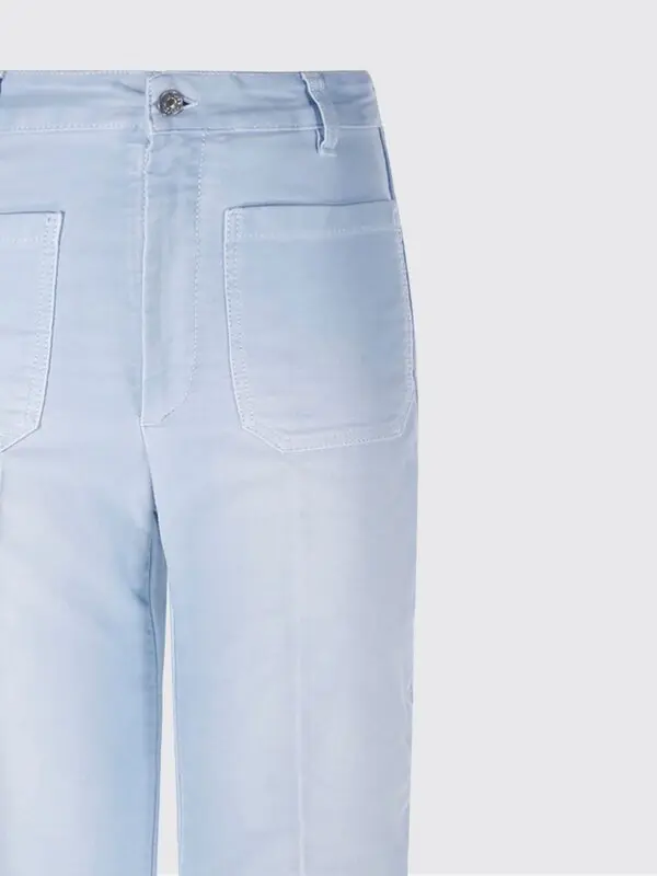 Victoria Beckham Straight Cotton Denim Jeans