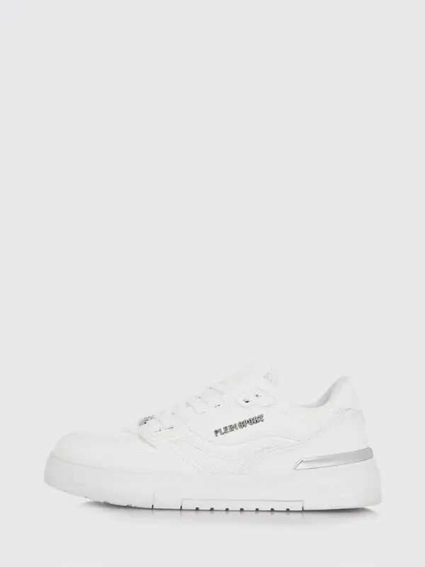 PLEIN SPORT Apollo-1 Mesh And Polyester Sneakers - White