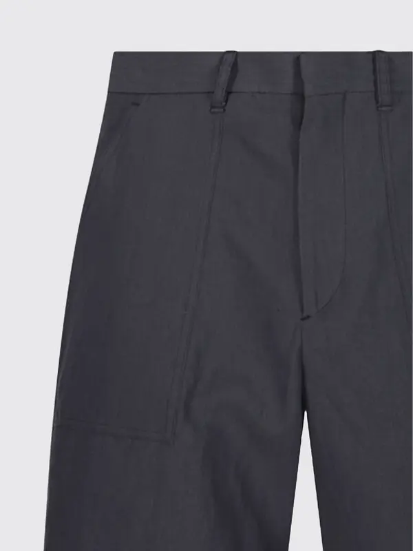 LARDINI Tailored Linen Blend Shorts