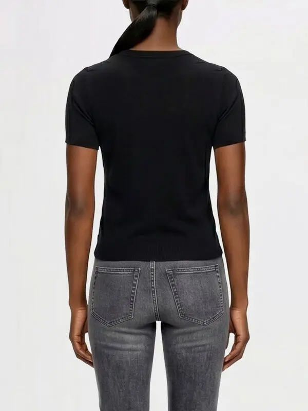 DIESEL® Ribbed Knit Top