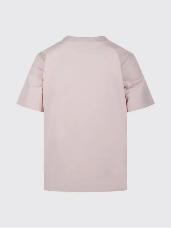 Burberry Cotton Crew Neck T-shirt With Logo