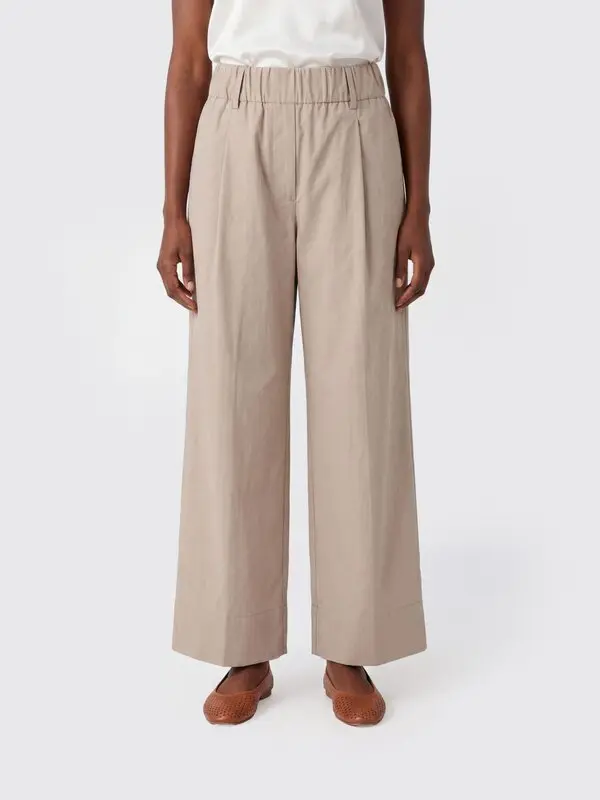 MYTHS Cotton Palazzo Trousers