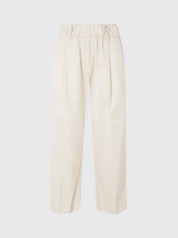 MYTHS Wide Leg Trousers - White