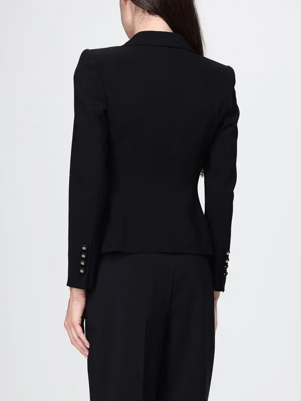 Dolce & Gabbana Short Slim Fit Virgin Wool Blazer