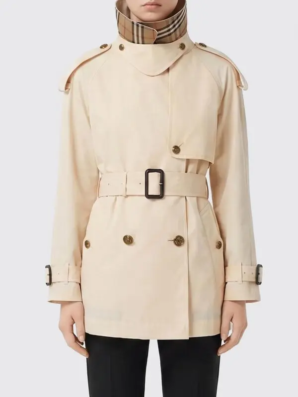 Burberry Double-breasted Cotton Trench Coat