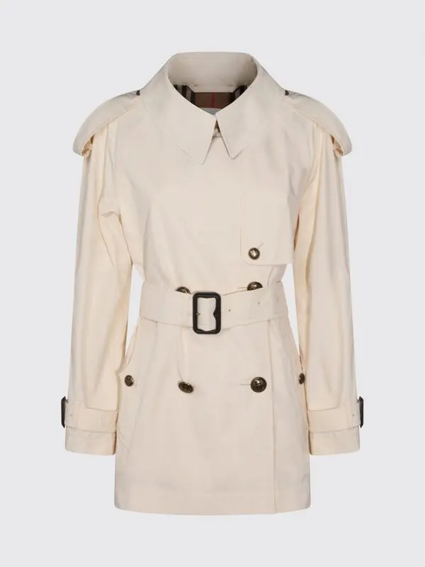 Burberry Double-breasted Cotton Trench Coat