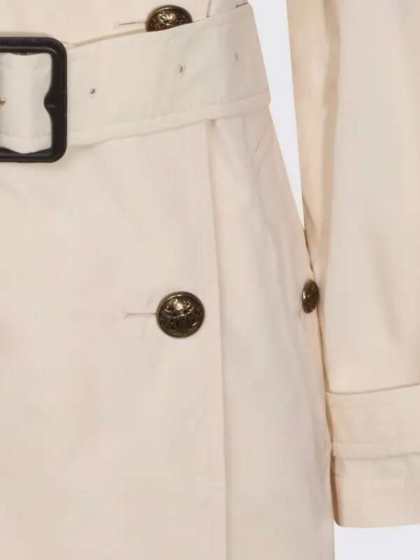 Burberry Double-breasted Cotton Trench Coat