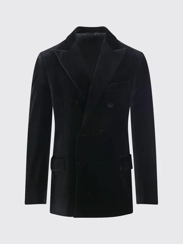 GOLDEN GOOSE Velvet Double-breasted Blazer