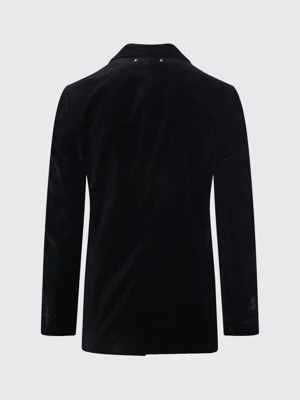 GOLDEN GOOSE Velvet Double-breasted Blazer