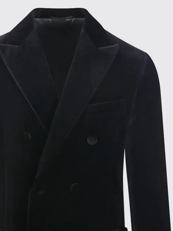 GOLDEN GOOSE Velvet Double-breasted Blazer