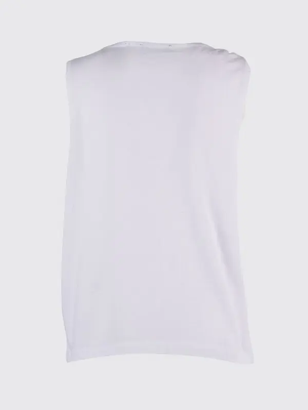 ROTATE BY BIRGER CHRISTENSEN Organic Cotton Tank Top With Appliqué Logo