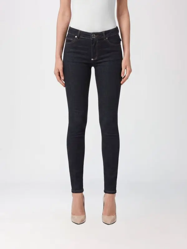 Philipp Plein Skinny Fit Stretch Jeans - Denim