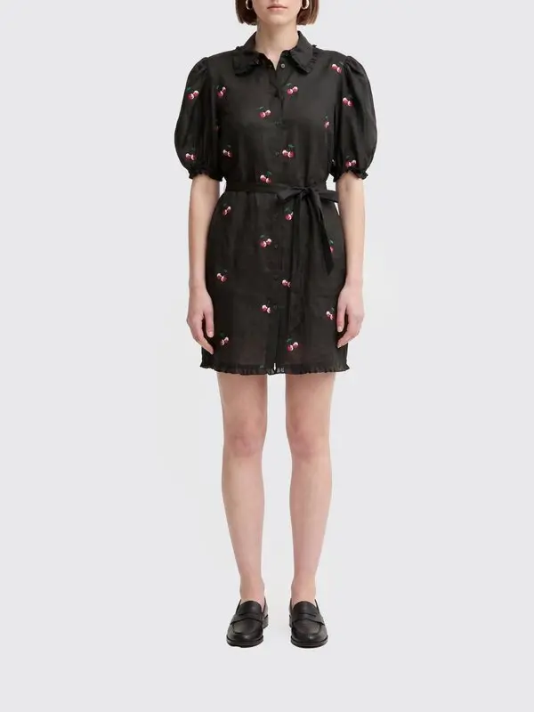 TWINSET Embroidered Cherry Dress