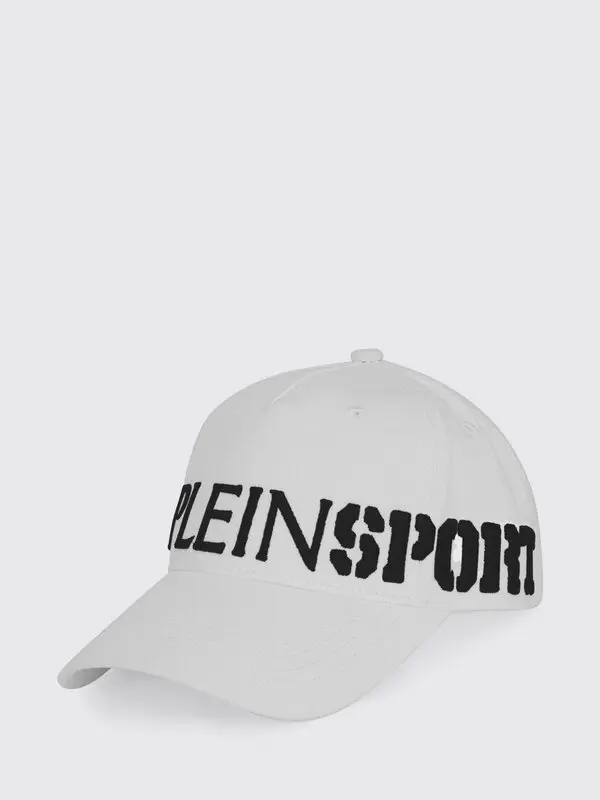 PLEIN SPORT Embroidered Logo Baseball Cap - White