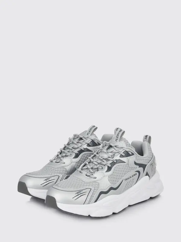 PLEIN SPORT Gen X.05 Mesh Sneakers - Silver
