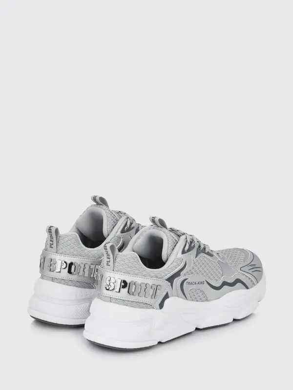 PLEIN SPORT Gen X.05 Mesh Sneakers - Silver