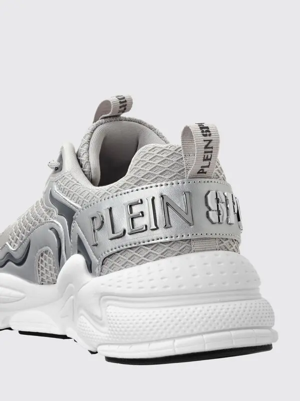 PLEIN SPORT Gen X.05 Mesh Sneakers - Silver
