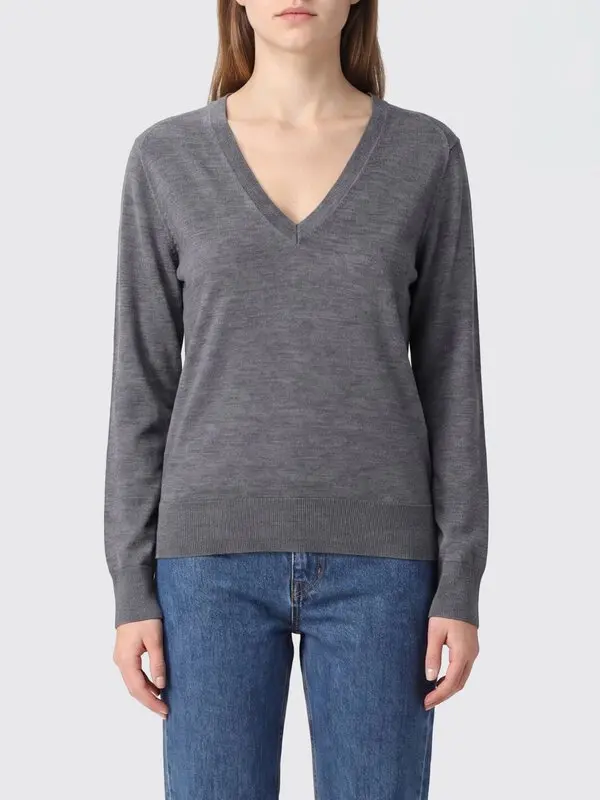 Loulou De Saison V-neck Sweater - Charcoal
