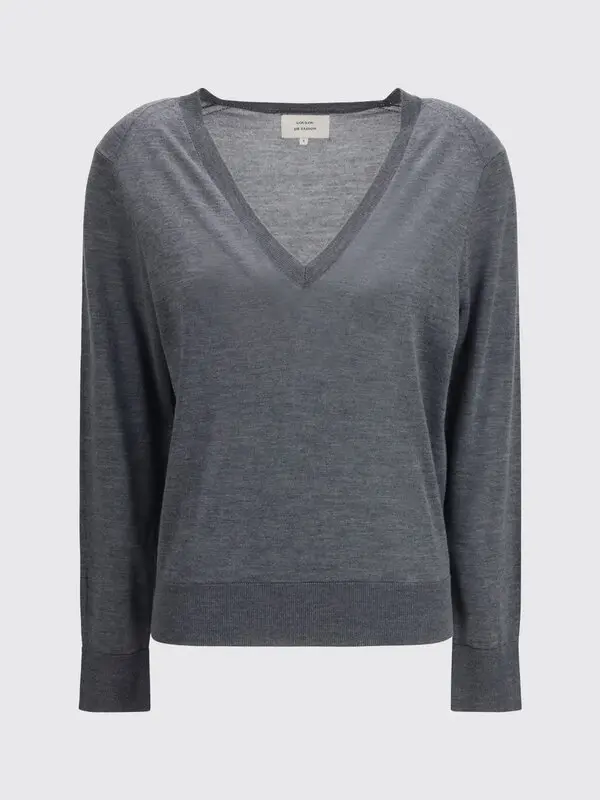 Loulou De Saison V-neck Sweater - Charcoal