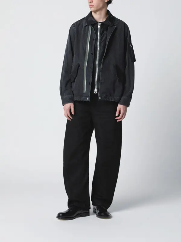 Sacai Denim Jacket - Black