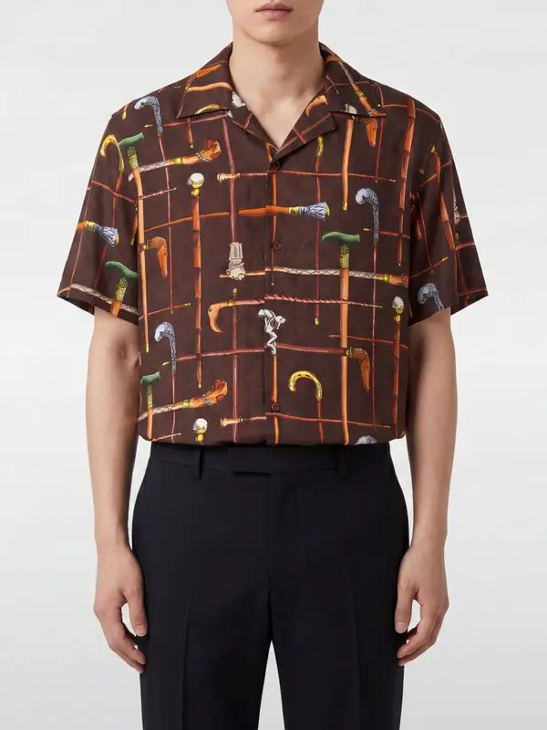 Drole De Monsieur Shirt - Brown