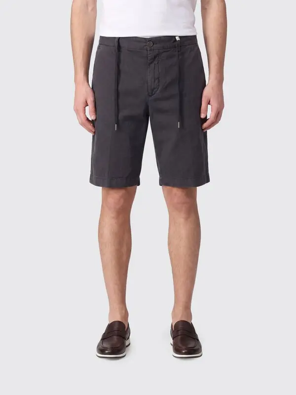 MYTHS Linen Drawstring Shorts - Black