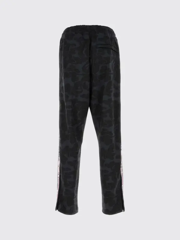 A BATHING APE Camouflage Print Jogger Pants