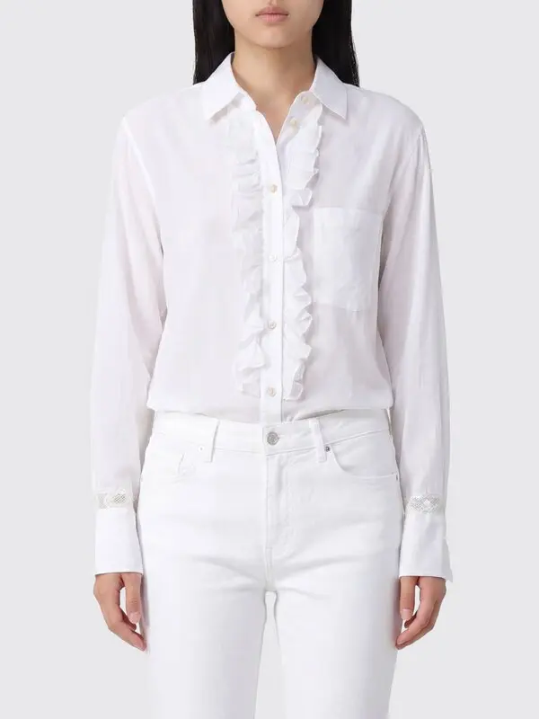 FORTE_FORTE Shirt With Ruffle Detail