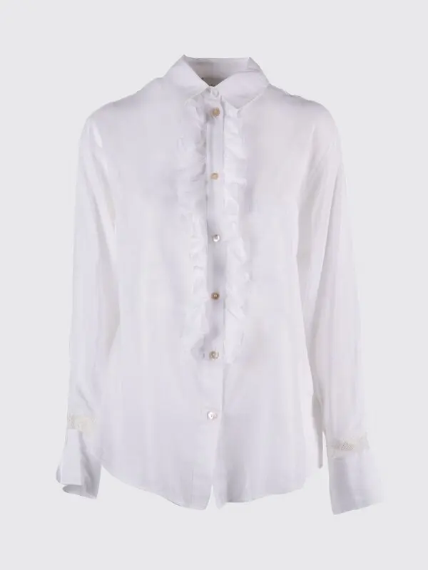FORTE_FORTE Shirt With Ruffle Detail