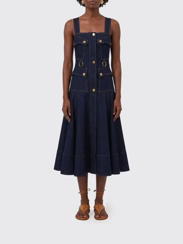 Zimmermann Denim Utility Dress