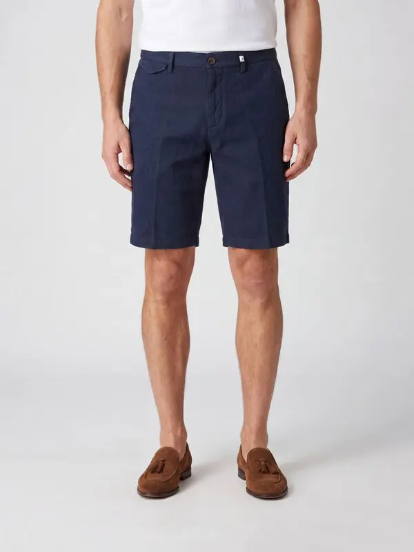 MYTHS Tailored Shorts - Blue 1