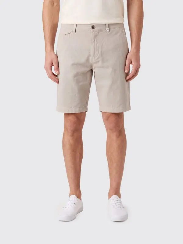 MYTHS Cotton Chino Shorts - Brown