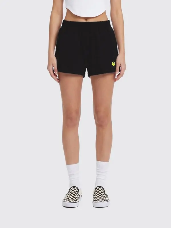 BARROW Cotton Sport Shorts - Black