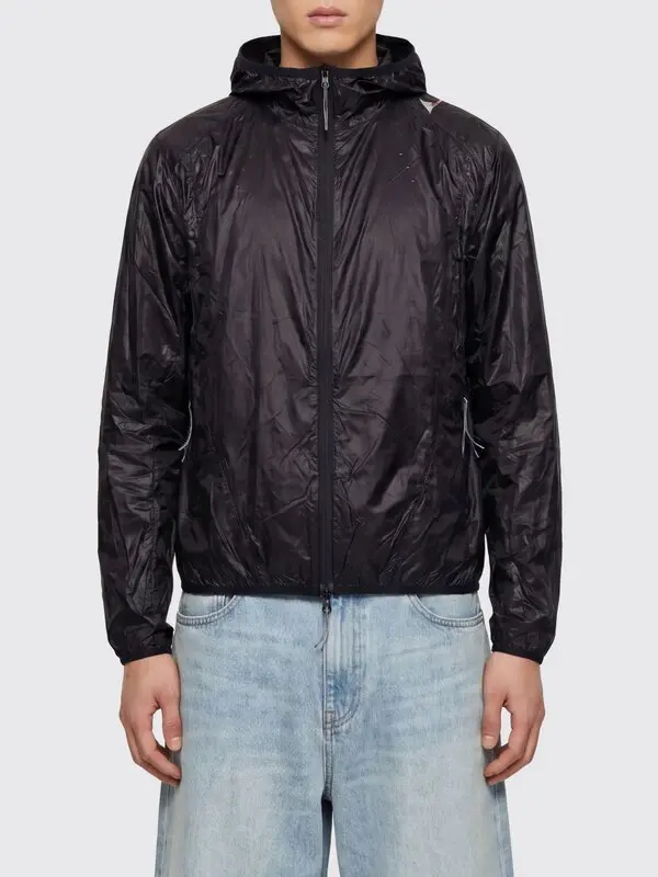ROA Packable Technical Fabric Windbreaker - Black