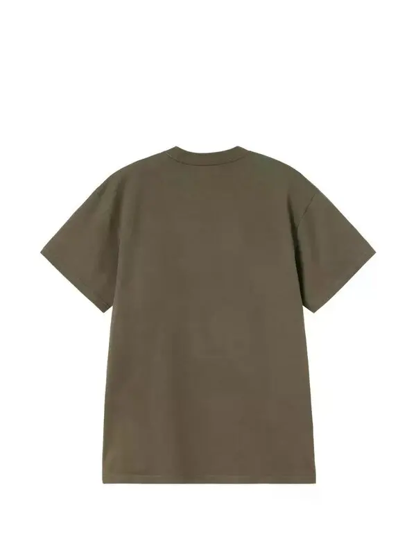 Carhartt Work In Progress Logo-detail Short-sleeve T-shirt - Green