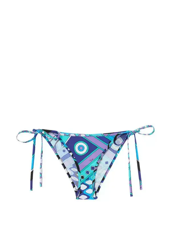 Emilio Pucci Vivara Print Bikini Top