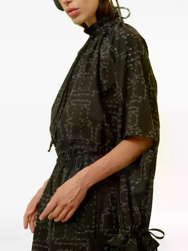 Henrik Vibskov Geometric Print Blouse