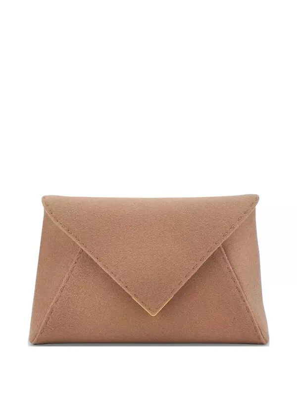 Tyler Ellis Large Lee Pouchet Clutch Bag - Neutrals