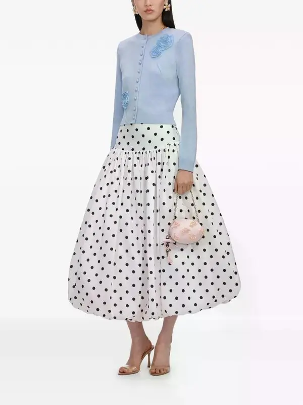 SELF-PORTRAIT Floral Embellished Cardigan