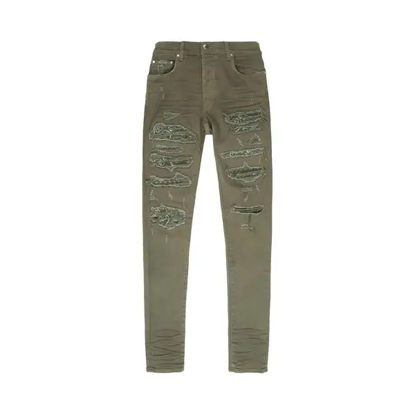 Amiri Bandana Thrasher Jeans
