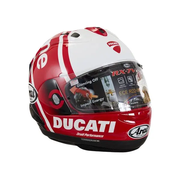 Supreme X Ducati Arai Corsair-x Helmet - Red