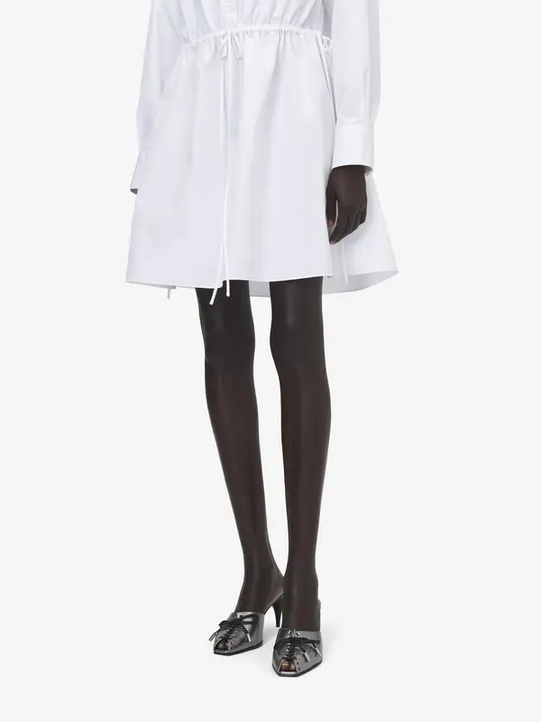 Alexander McQueen Lexie Mule - Dark Silver