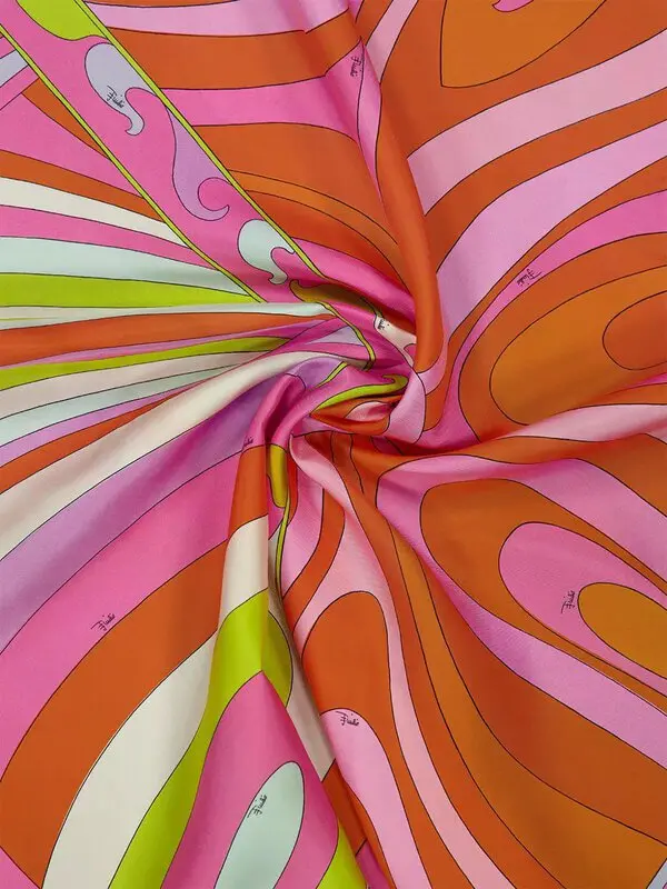 Emilio Pucci Iride Print Silk Scarf