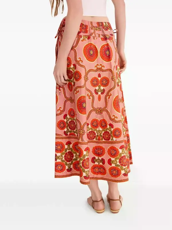 Cara Cara Meret Floral-print Midi Skirt
