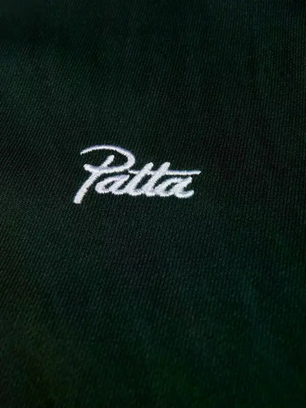 PATTA Zip-up High-collar Sweatshirt